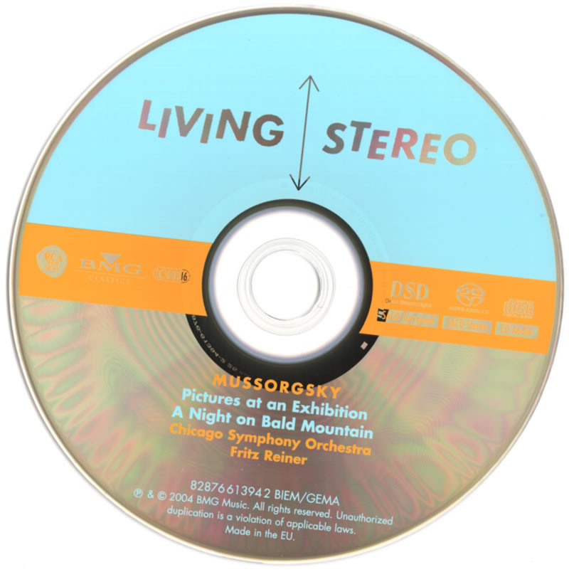 展览会之画 - 俄罗斯管弦乐曲名曲集 莱纳（指挥）芝加哥交响乐团 1957,59 (RCA.2004) DSD DFF - DSD HIFILIB - HIFI音乐库